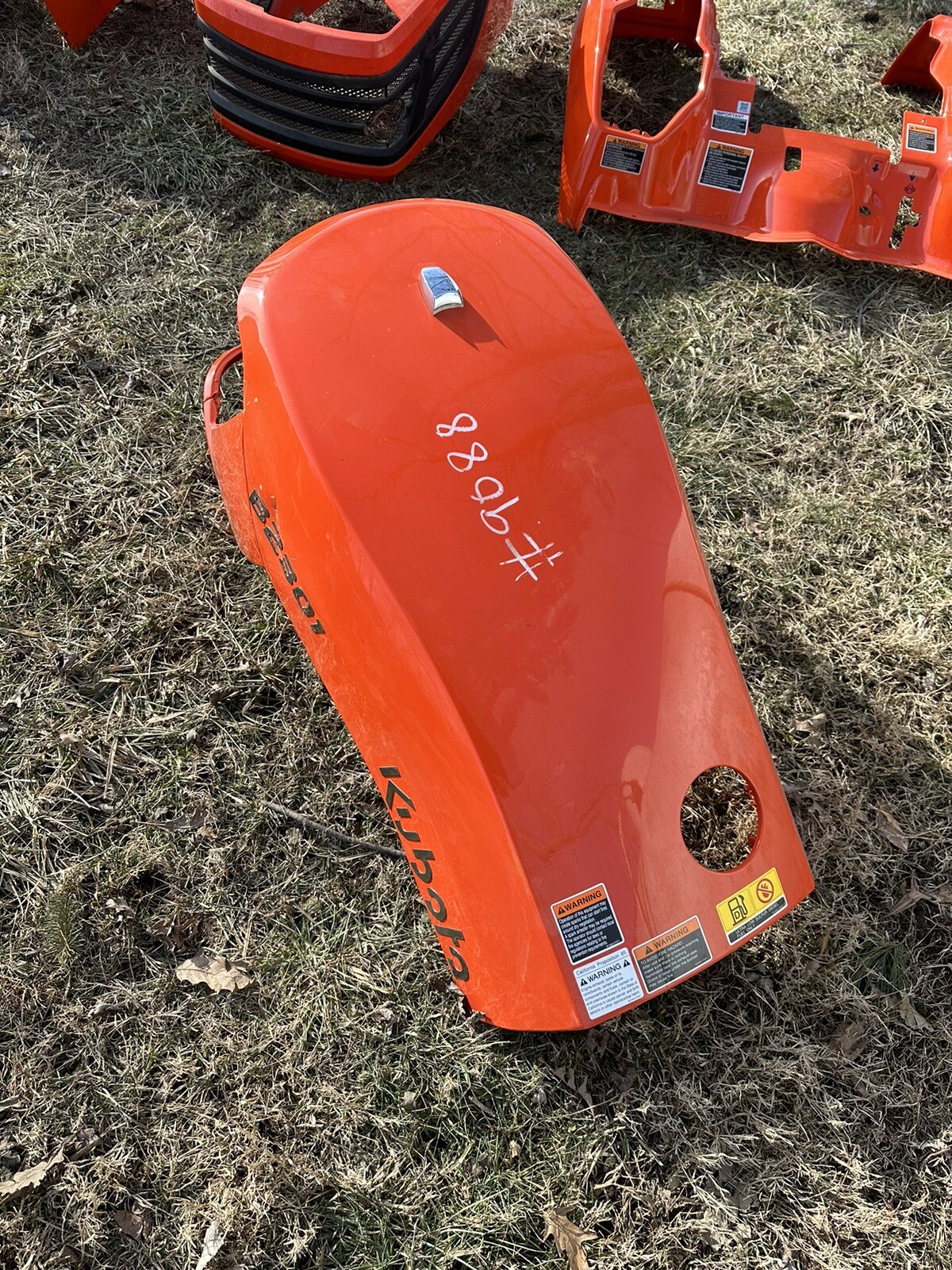 Kubota B2301 Hood Tag #3467 | eBay