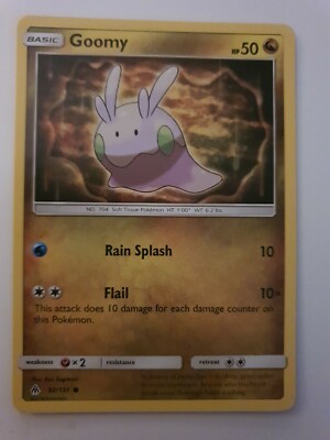 Goomy 92/131 Common Forbidden Light Pokemon Card Near Mint | eBay Australia