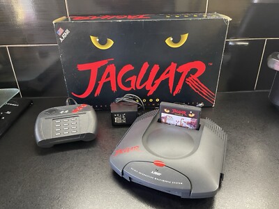 Atari Jaguar Console - Boxed & Complete. Comes with RetroHQ Jaguar Game ...