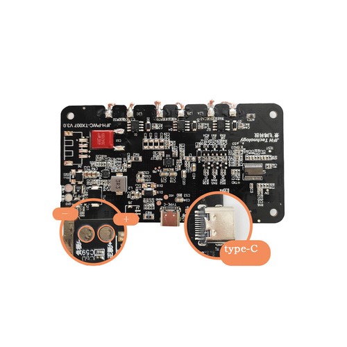3 Coils Anti-reverse Short Circuit Protection Fast Charging Board for ...