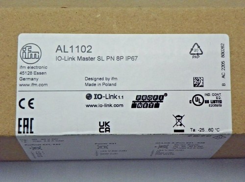 New Sealed IFM AL1102 AL 1102 IO-LINK Master Module Free Delivery | eBay