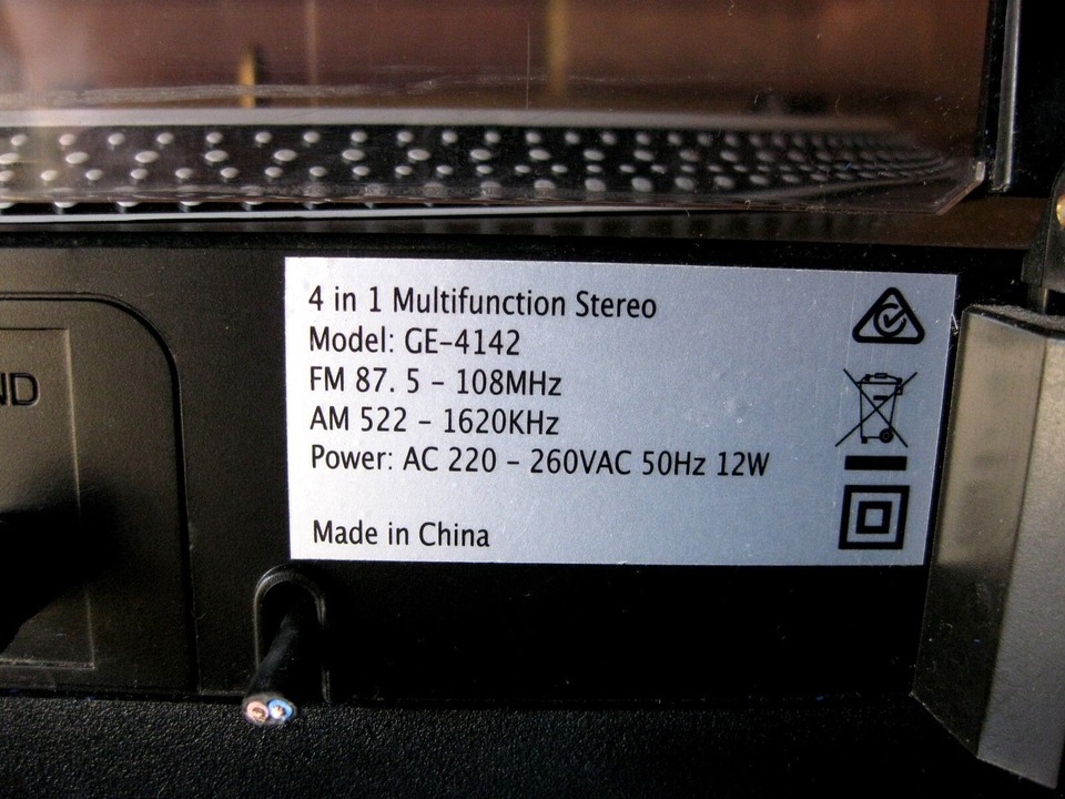 Digitech GE-4142 4 in 1 Turntable Multifunction Stereo | eBay Australia