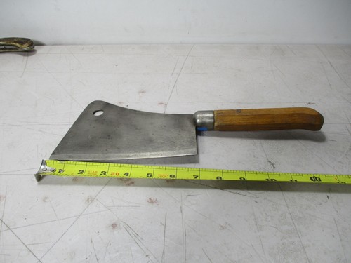 Antique 1886 Samuel Lee Knives & Steels #7 L.F.&C. Meat Cleaver Lamb ...