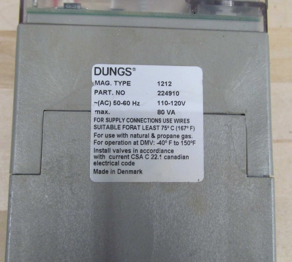 Dungs 1212 valve | eBay