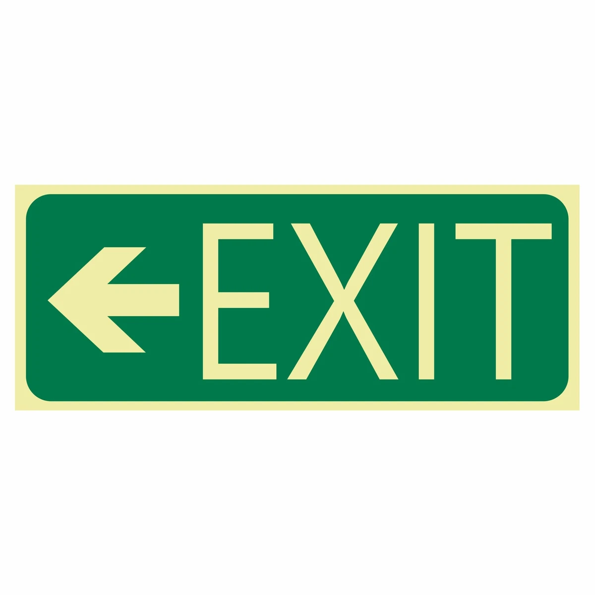 Exit Arrow Sign