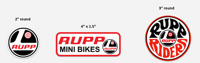 Rupp Mini Bike snowmobile decal sticker helmet starter clutch | eBay