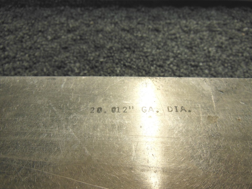 Cherne Pipe 19" & 20" Mandrel Aluminum Deflection Gauge set | eBay