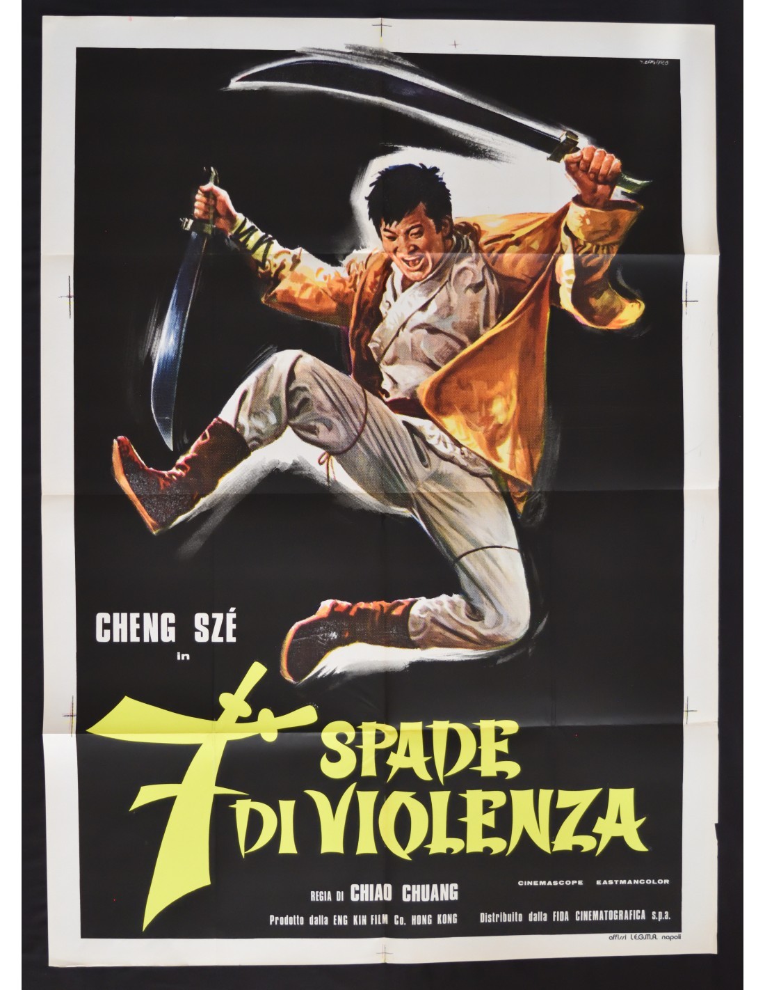 Bruce Lee 7 Swords Of Violence Martial Arts Karate Kung Fu A65 | eBay