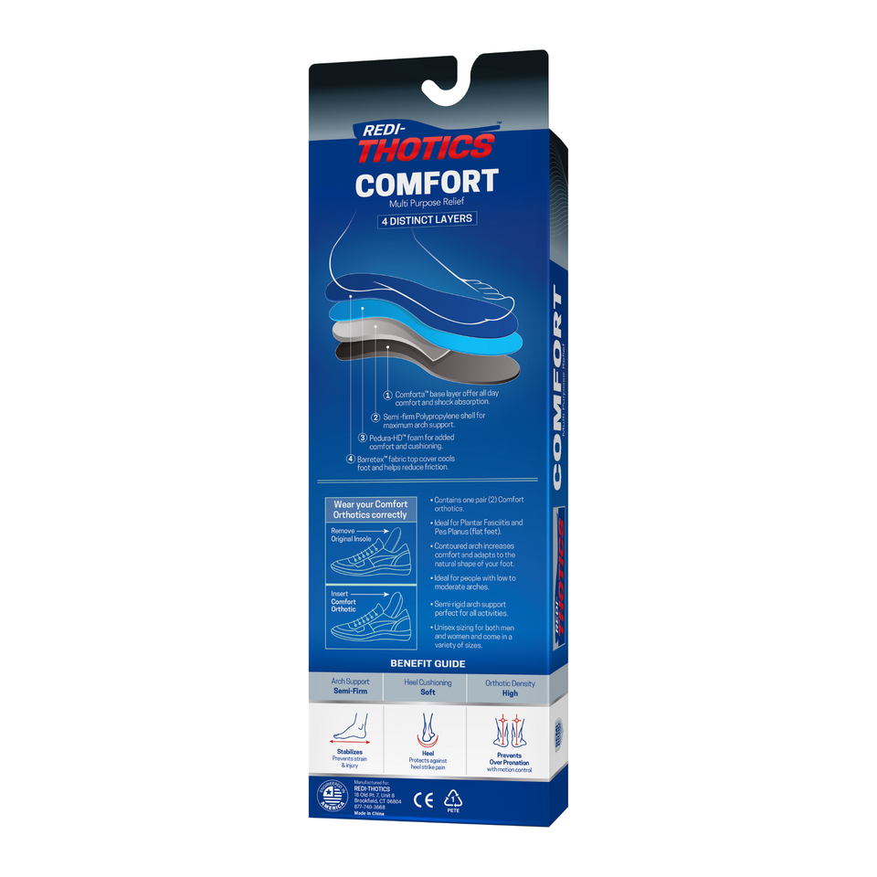 Redi-thotics Comfort Orthotic Insoles All Sizes Free Shipping | eBay