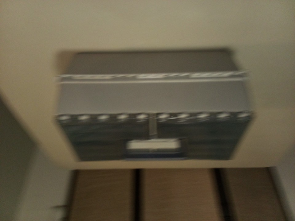 Lid Locker Storage Box. 3 Level Storage & Lid storage. Chip in front ...