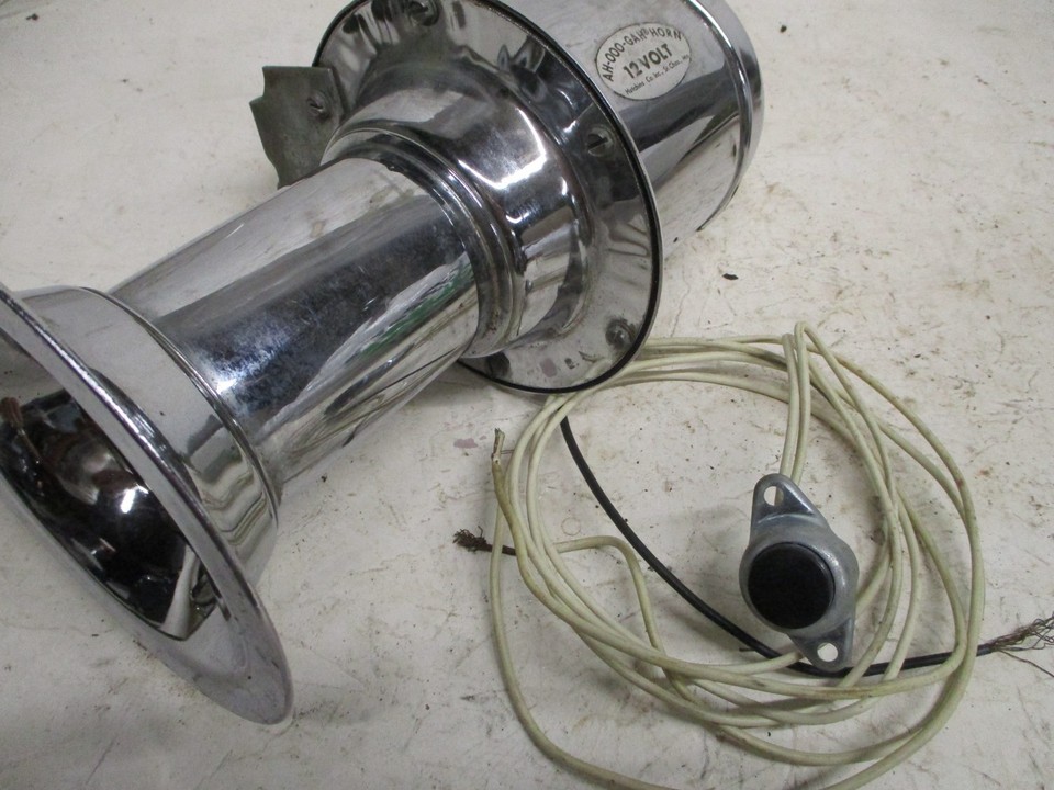 AUGA HORN 12 VOLT HUTCHINS FORD AH-OOO-GAH AH-OUGA AOOGA AHOOGA MODEL ...