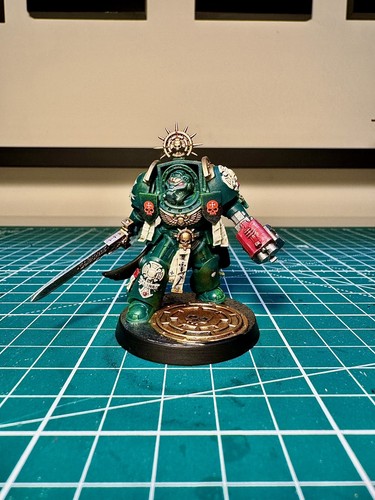 Pro Painted Warhammer 40K Dark Angels Primaris Terminator Captain | eBay