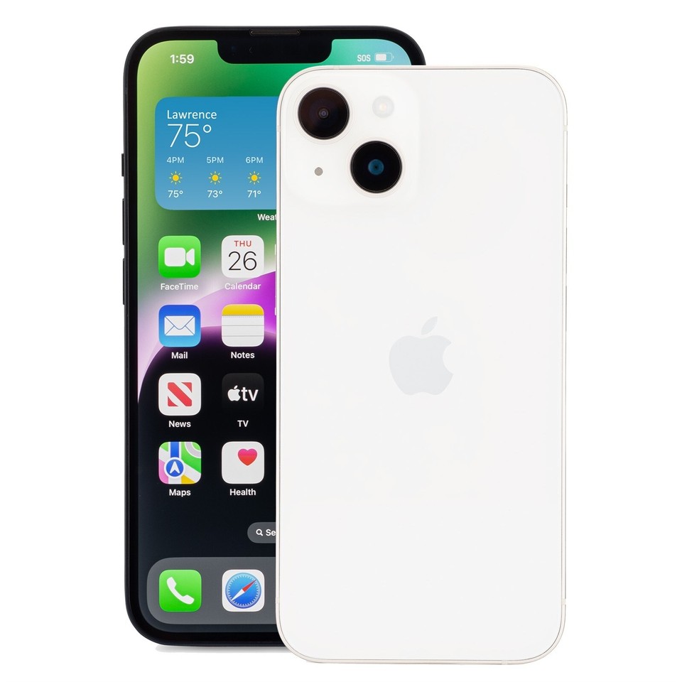 Apple iPhone 14 A2649 128GB Factory Unlocked All Carriers 1 Yr Warranty ...