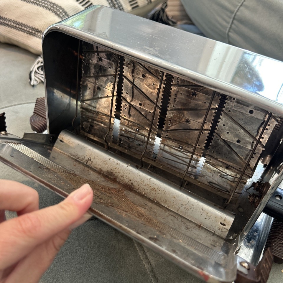 Vintage Toaster Retro Classic Silver Kitchen Appliance | eBay