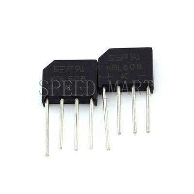 2 pcs KBL608 Bridge Rectifier Gleichrichter 800V AC change DC 6A KBL ...