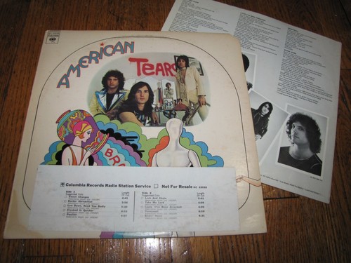 AMERICAN TEARS - BRANDED BAD - COLUMBIA RECORDS LP | eBay