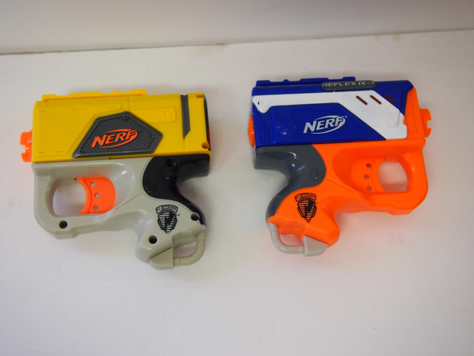 Nerf N-Strike Reflex Single Shot Holdout Pistol Soft Dart Gun lot no ...
