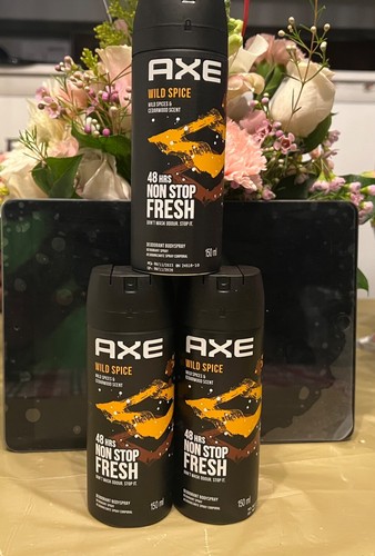 AXE Wild Spice 48-Hour Fresh Deodorant Body Spray Fragrance for Men ...