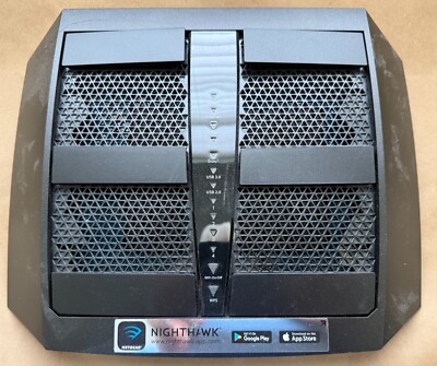 NETGEAR R8000P Nighthawk 1000 Mbps 4 Port Tri-Band WiFi Router ...