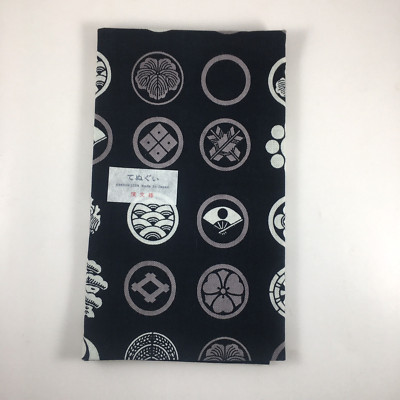 Hamamonyo Japanese Headband TENUGUI Hand Towel Crest 35"L x 13"W Made ...