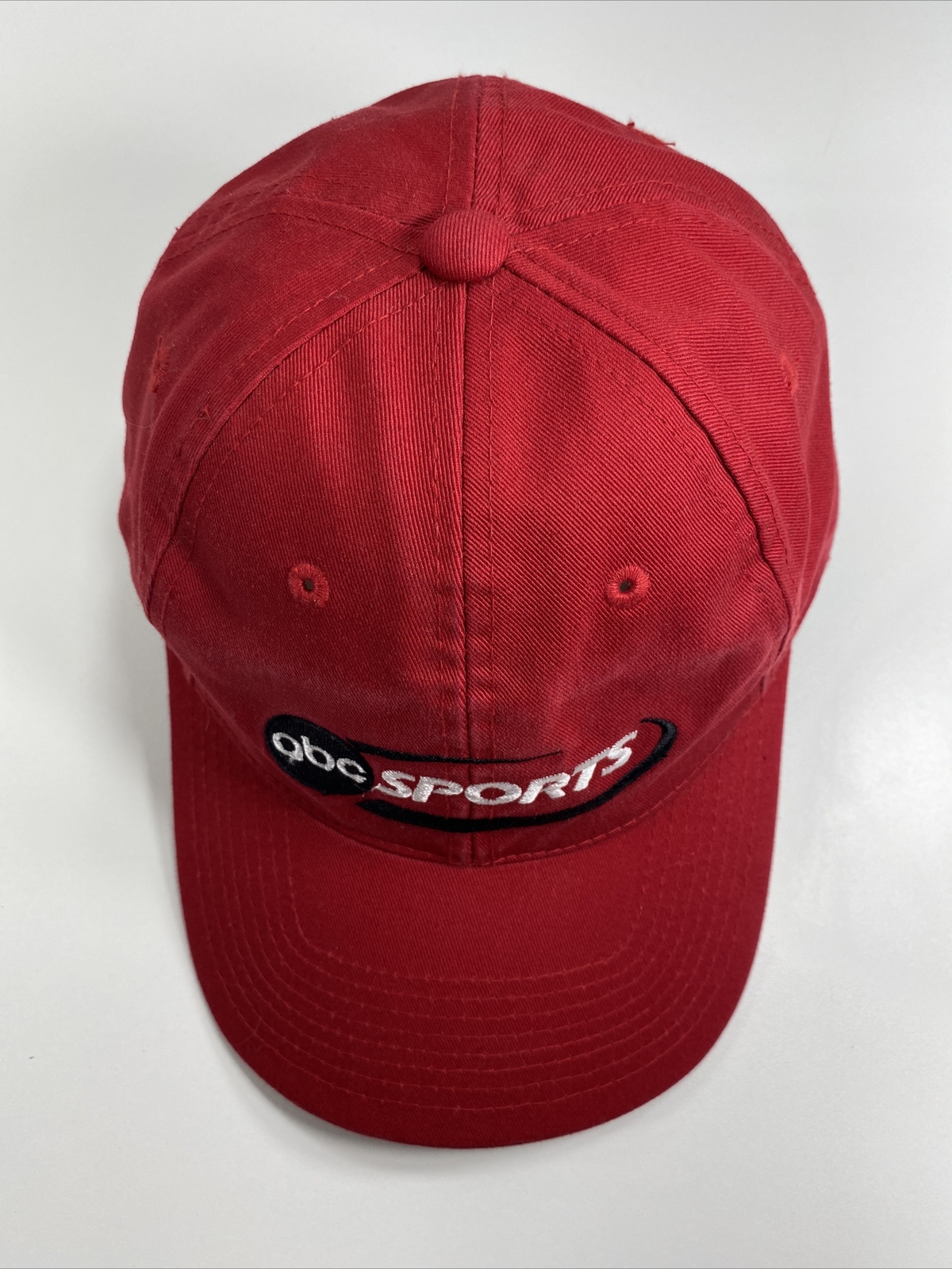 Vintage ABC Baseball Hat Cap Sports Red Top Of The World Adjustable ...