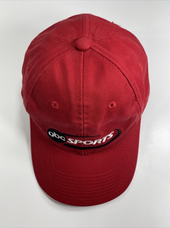 Vintage ABC Baseball Hat Cap Sports Red Top Of The World Adjustable ...