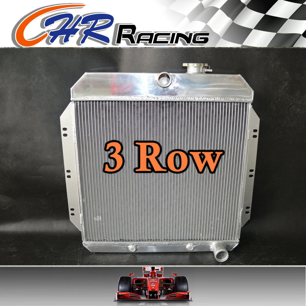 44mm Aluminum Radiator for Chevy Cars V8 Conversion 1949-1954 50 51 52 ...