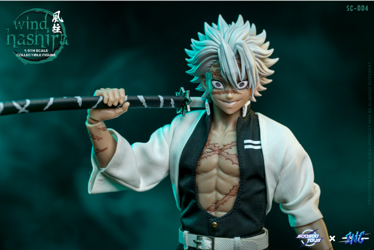 Pre-order SOOSOOTOYS SNC SC-004 1/6 WIND HASHIRA Shinazugawa Genya ...