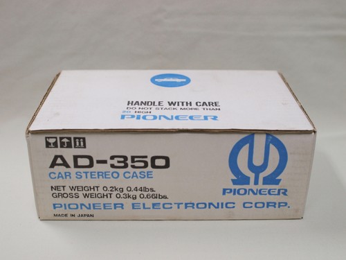 Vintage Pioneer (KEX, GEX) AD-350 Car Stereo Case - NOS | eBay