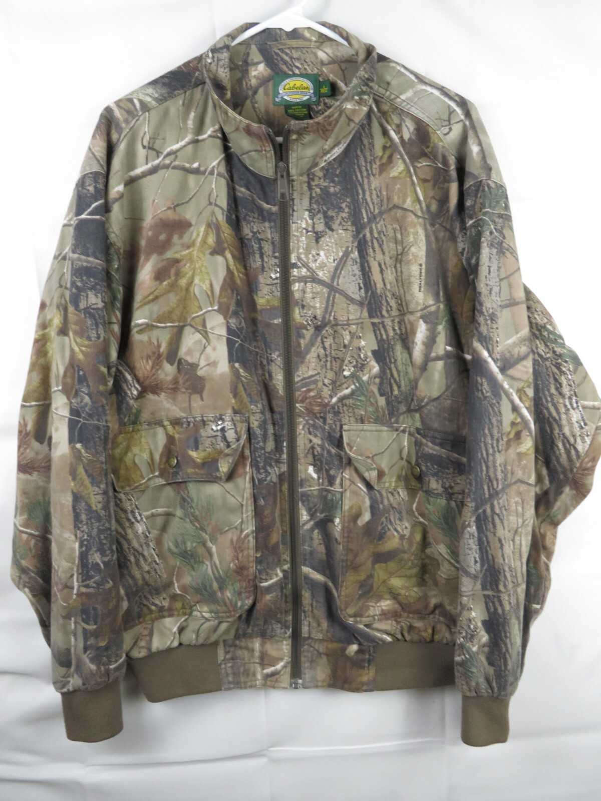 Cabela's made in USA Coat Jacket Camo Hunting Work L Reg | eBay