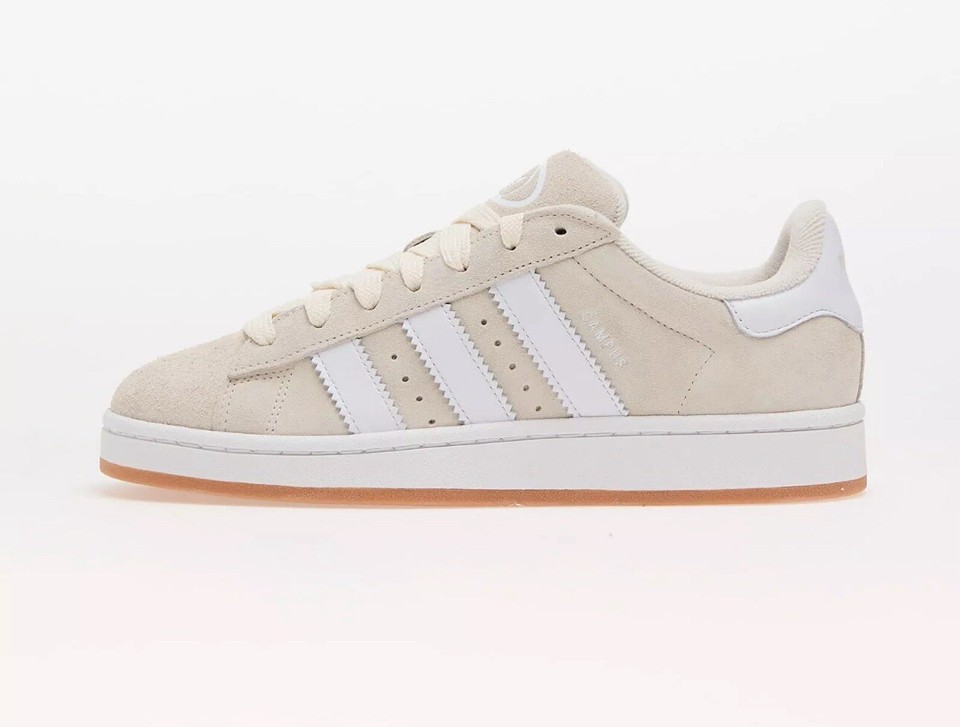 Adidas Originals Campus 00s Wonder White Gum ID1435 Mens Casual Shoes ...