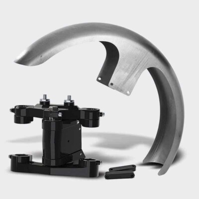 HHI Hawg Halters Kit# 1 X26 Raked 49mm Triple Tree Fender Front End ...