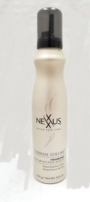 Nexxus Thermal Volume Volumizing Heat Protection Unisex Mousse, 8 Oz ...
