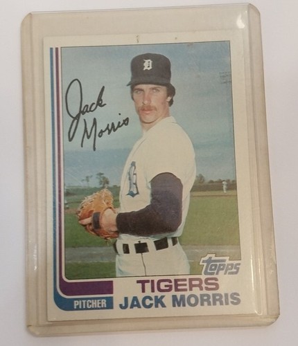 1982 Topps Jack Morris #450 Detroit Tigers HOF | eBay