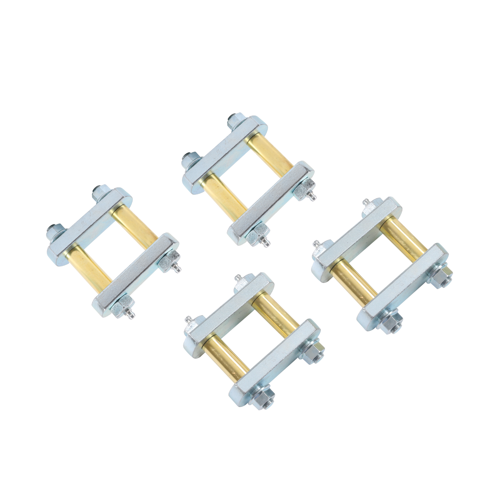 Heavy Duty Greasable Shackle Spring Bolt Link Kit For Tandem Axle ...