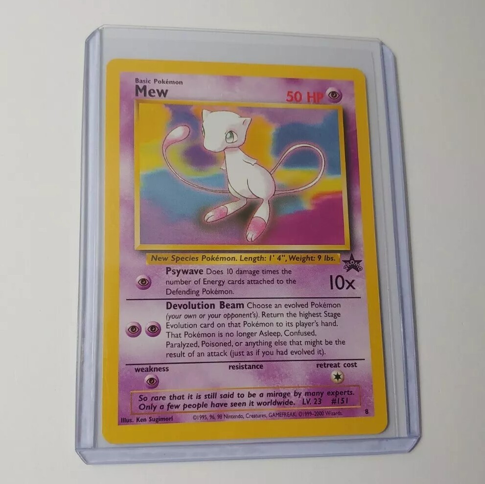 Mew 8 Black Star Promo For Sale - MAVIN