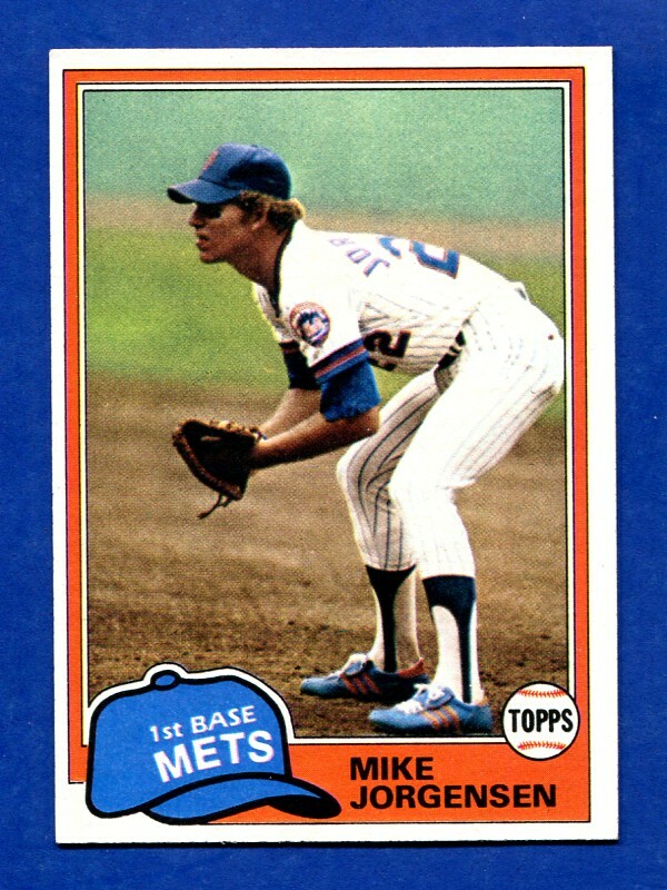 1981 TOPPS #698 MIKE JORGENSEN EXMT | eBay