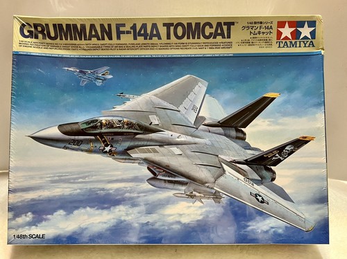 TAMIYA 61114 GRUMMAN F-14A TOMCAT MODEL KIT-NIB-1/48 SCALE SEALED!! | eBay