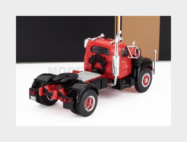 Ixo-Models 64Tr012A Mack - B61 Tractor Truck 2-Axis 1953 - Red Black ...