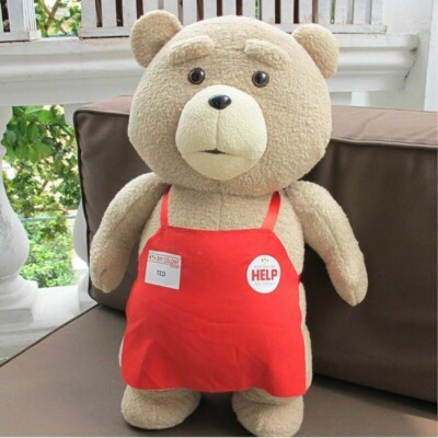 45cm Movie Ted Teddy Bear Plush Kids Toys Soft Stuffed Figures Doll ...