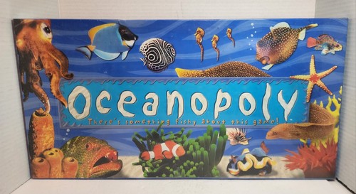 Ocean-Opoly Monopoly Board Game • NEW SEALED Oceanopoly • Beach, Sea ...