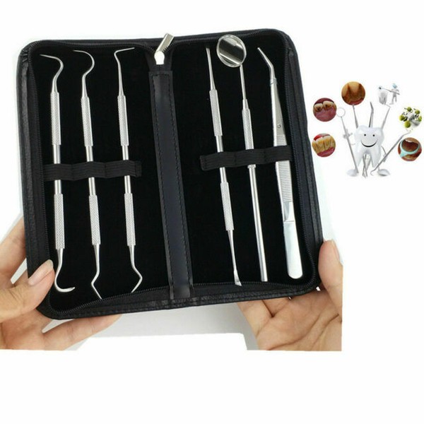 Stainless Steel 6-Piece Dental Care Tool Kit for sale online | eBay