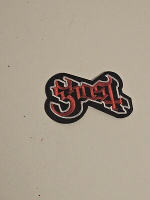 GHOST Band PATCH Iron-On Embroidered metal black sabbath slipknot alice ...