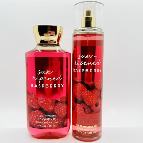BATH & BODY WORKS SUN-RIPENED RASPBERRY FINE FRAGRANCE BODY MIST ...