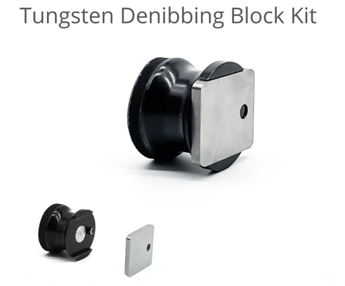 TUNGSTEN BLOCK KIT DENIB FILE POLISHING PAINT DETAILING WITH CASE ...