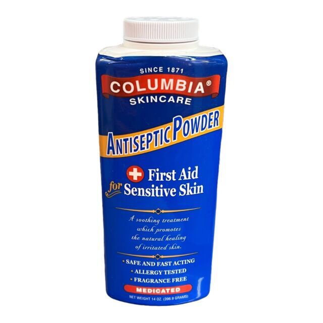 Columbia Antiseptic Powder for Sensitive Skin - 14oz for sale online | eBay