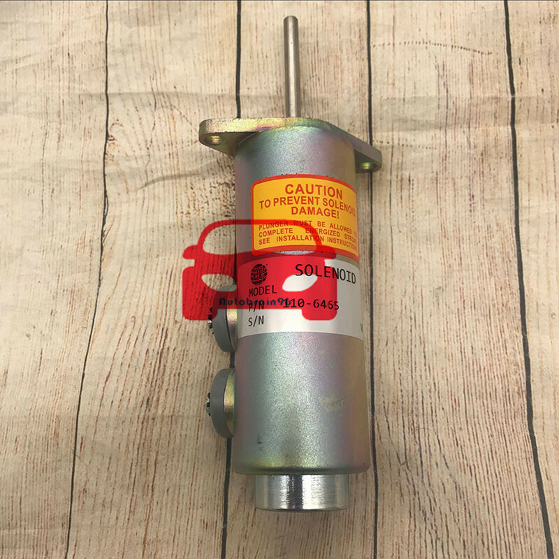 110-6465 24V Diesel shutoff shutdown solenoid for Caterpillar engine | eBay