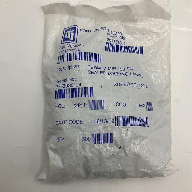 TTI 12045773-l Automotive Connectors Male 150 Series for sale online | eBay