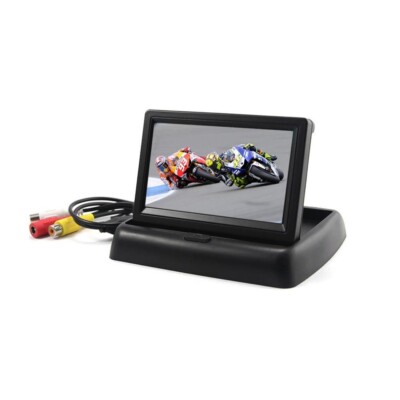 Monitor per telecamera retromarcia auto camper display lcd 4,3" a ...