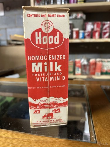 Vintage Hood Dairy Milk Carton | eBay